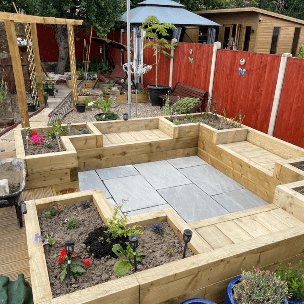 New Green Tanalised Sleepers . Fast Low Cost Delivery.