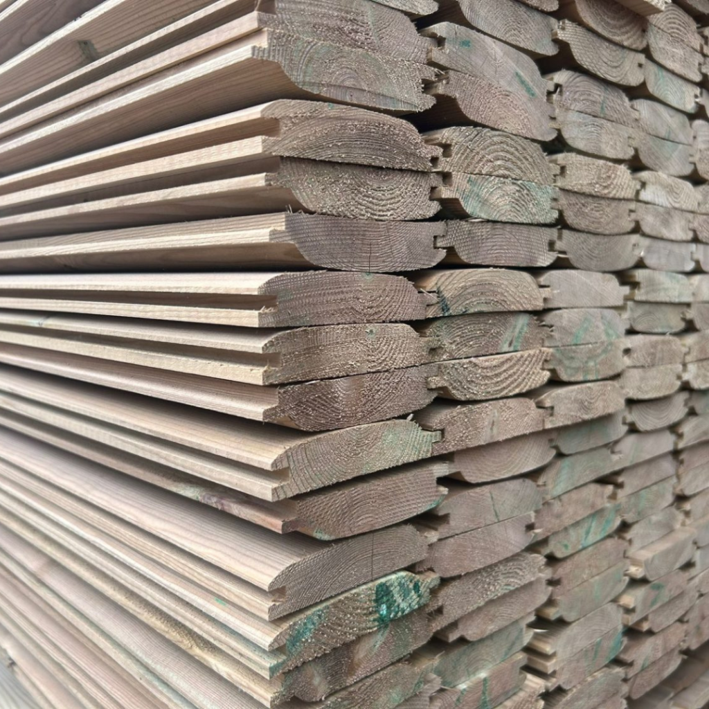 Pressure Treated Redwood Loglap Cladding - CMR Timber Ltd