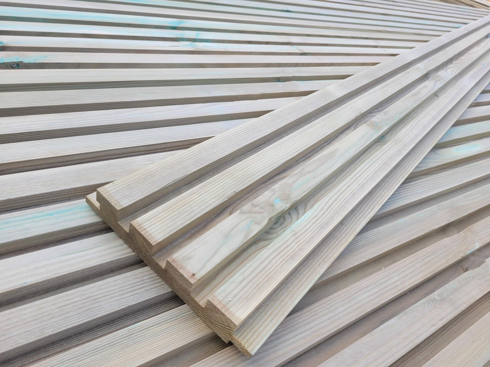 Pressure Treated Redwood Shadow Gap Cladding - CMR Timber LTD